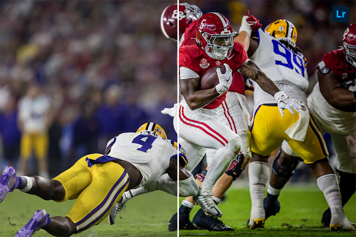 Bama vs LSU 11-4-23 | Edit | Photoshop Lightroom