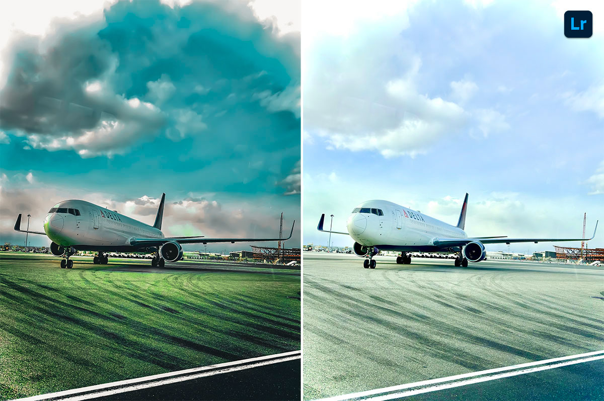 Fly Delta Jets | Remix | Photoshop Lightroom