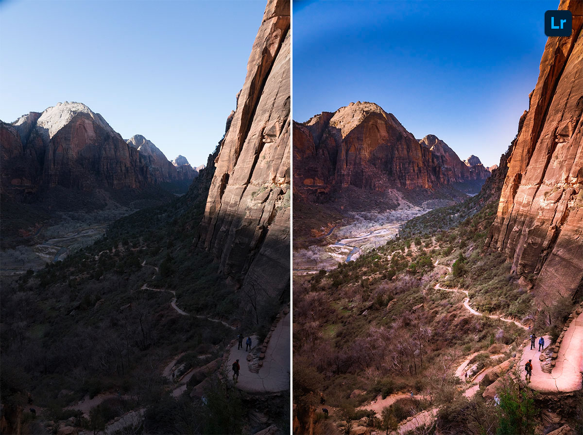Zion | Edit | Photoshop Lightroom