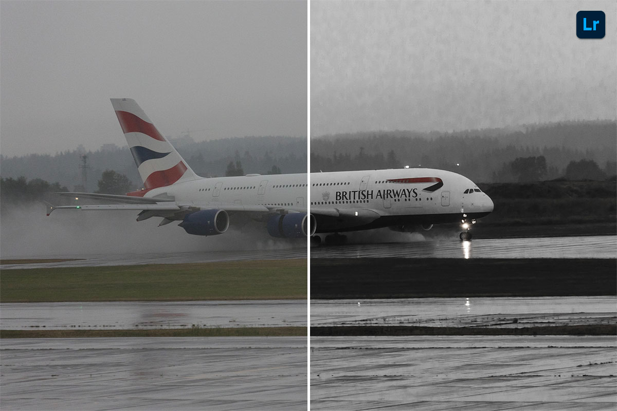 Airbus A380 @ YVR | Edit | Photoshop Lightroom