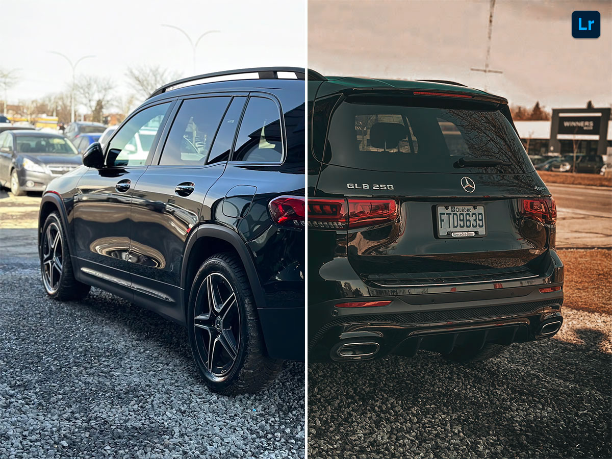 Mercedes | Edit | Photoshop Lightroom
