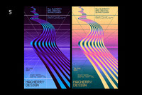 5 ready-to-use poster templates for Photoshop :: Behance