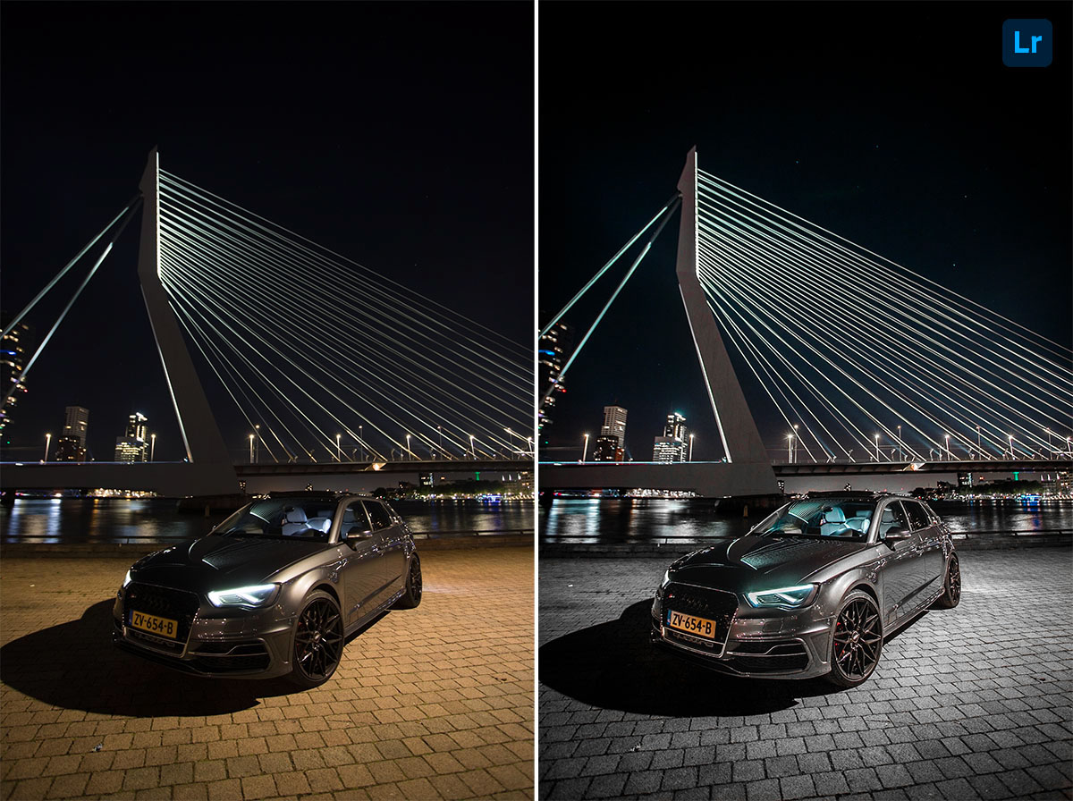 Car photography at night | Edit | Photoshop Lightroom