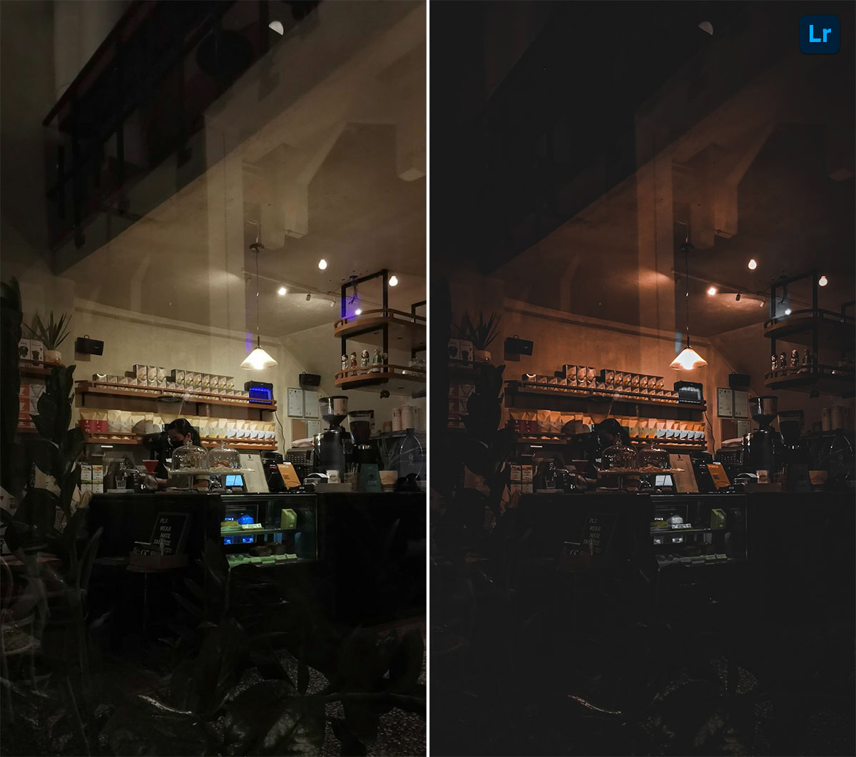 Cafe | Edit | Photoshop Lightroom