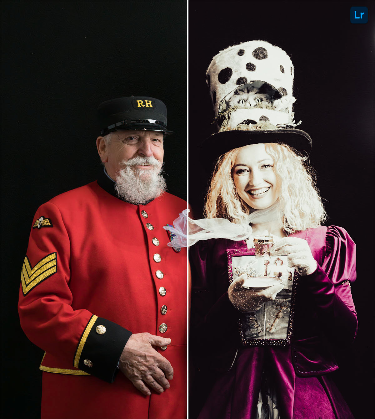 Alice in Wonderland & Royal Guard | Remix | Photoshop Lightroom