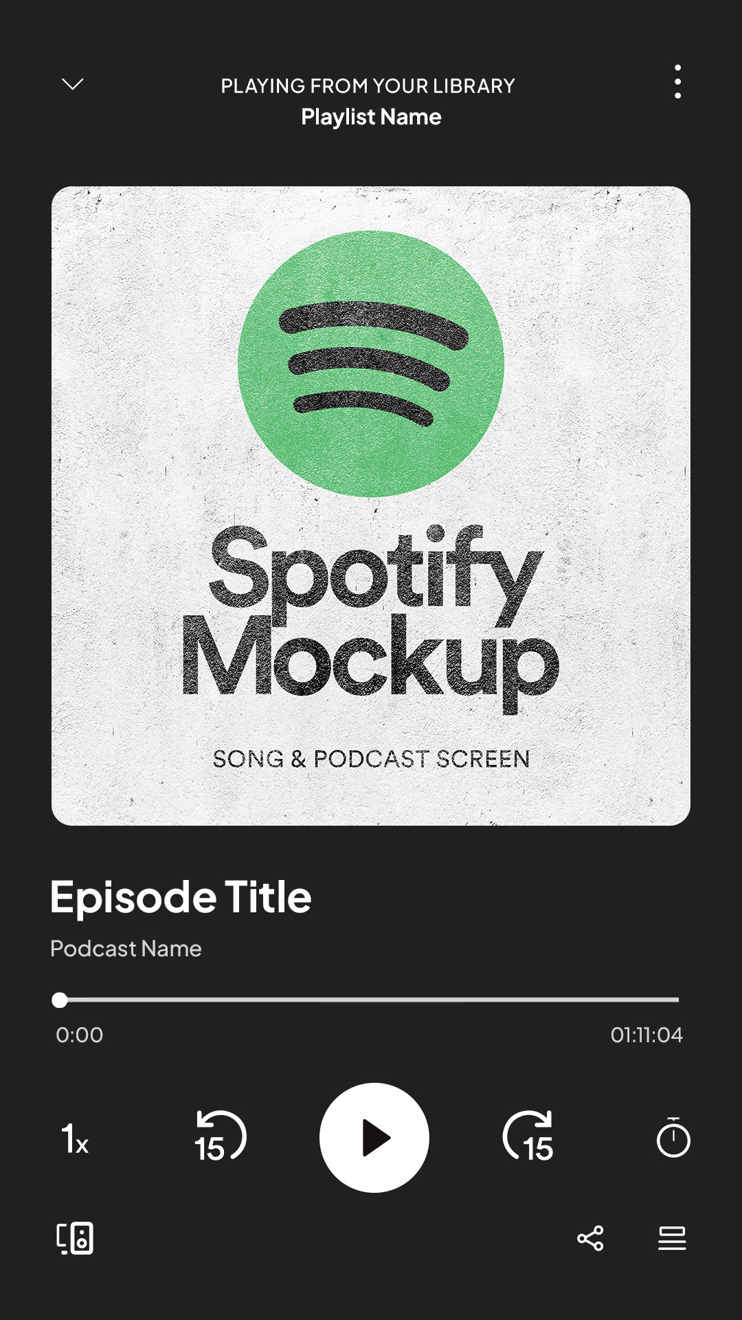 Spotify Mockup on Behance :: Behance
