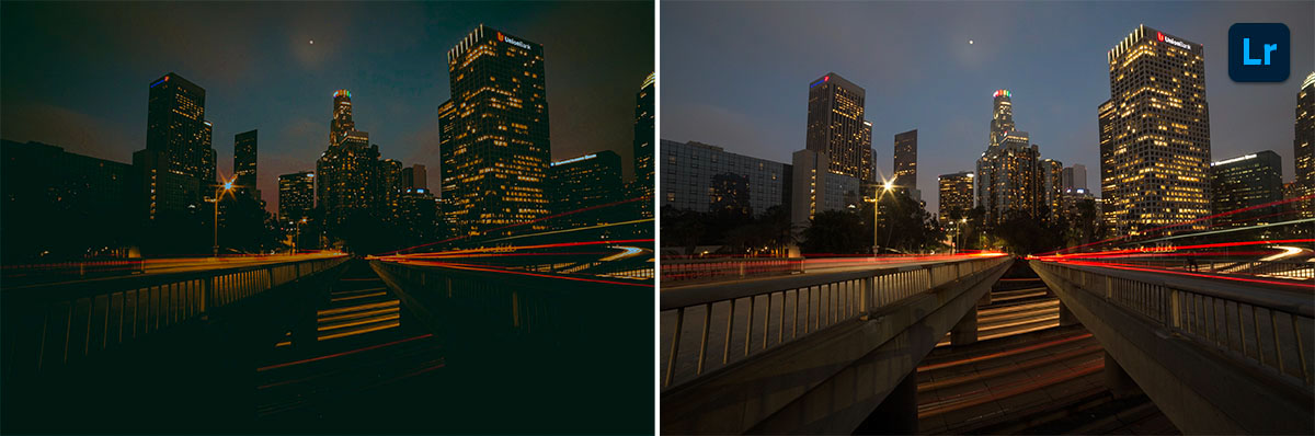 Late night LA Nights | Remix | Photoshop Lightroom