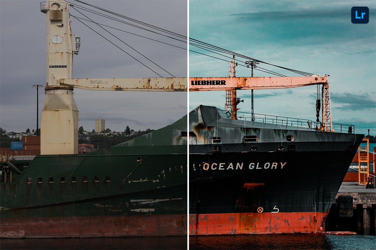 Rusty Ocean Glory | Edit | Photoshop Lightroom