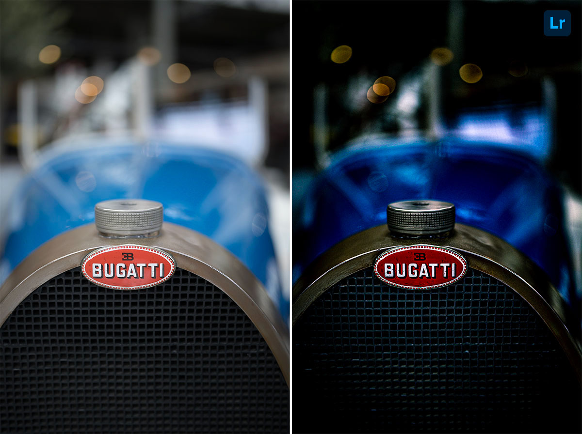 Bugatti car grill | Edit | Photoshop Lightroom