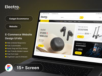 Electronics Gadget Ecommerce Website UI Design :: Behance