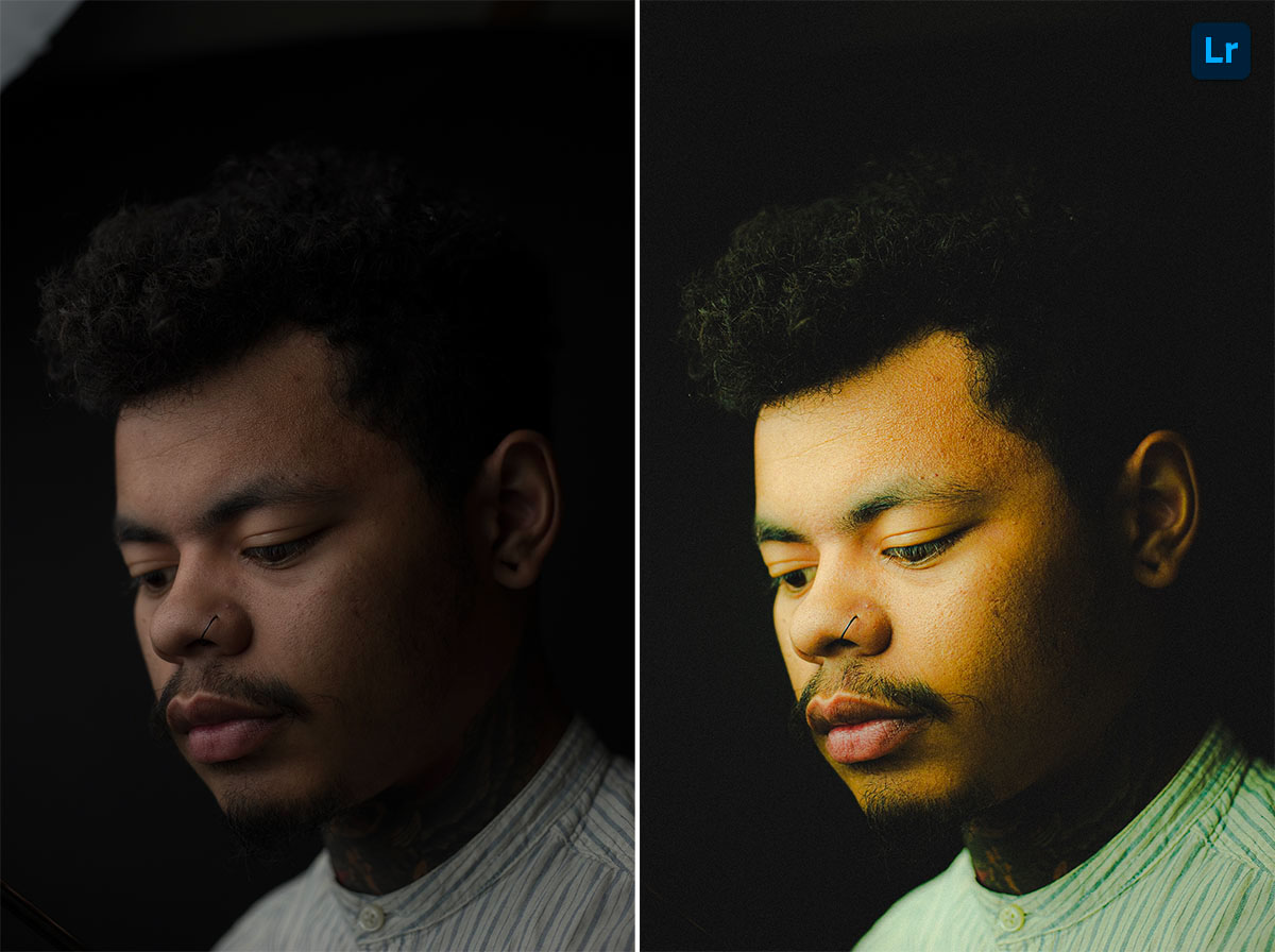 Self portrait | Remix | Photoshop Lightroom