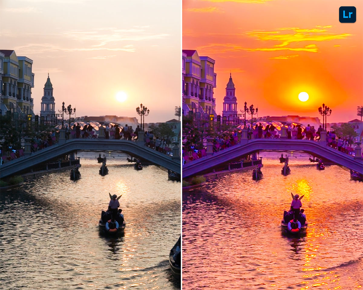 Sunset | Remix | Photoshop Lightroom