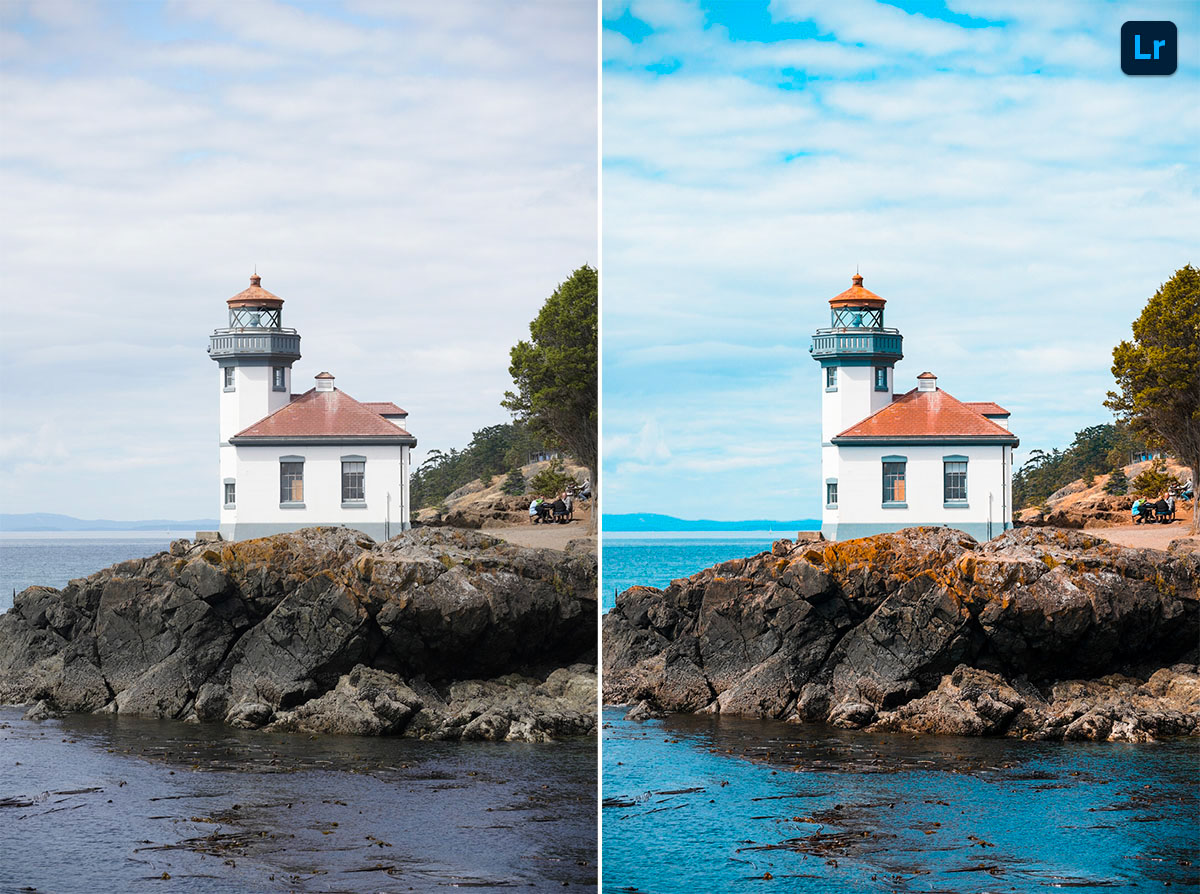 Lighthouse | Remix | Photoshop Lightroom