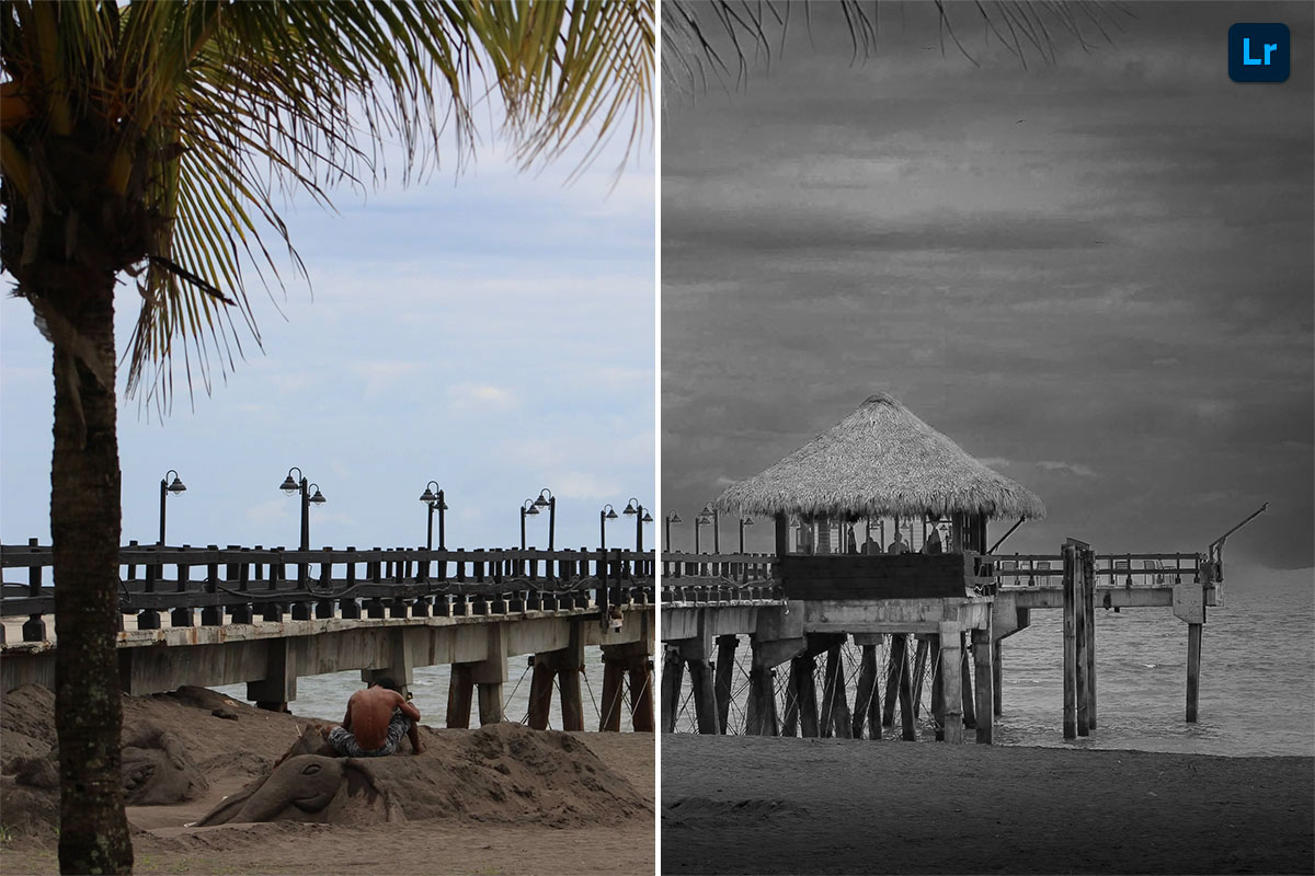 Puntarenas dock | Edit | Photoshop Lightroom