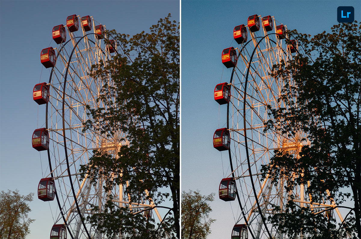 Flat circle | Edit | Photoshop Lightroom