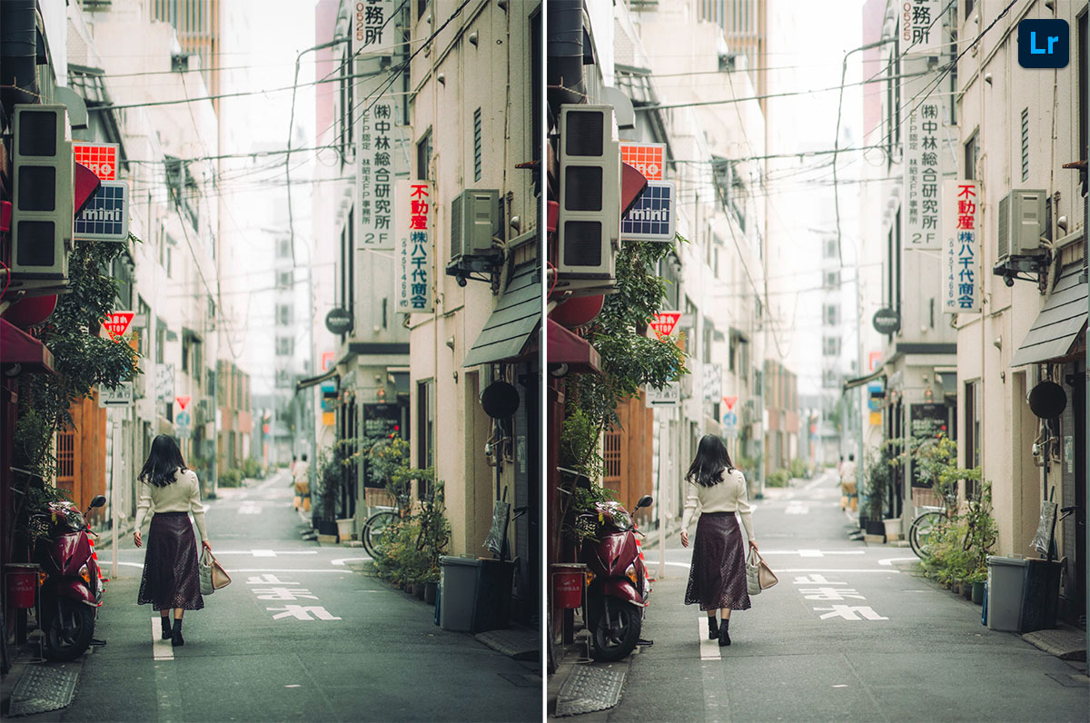 Street mood in Tokyo | Edit | Photoshop Lightroom