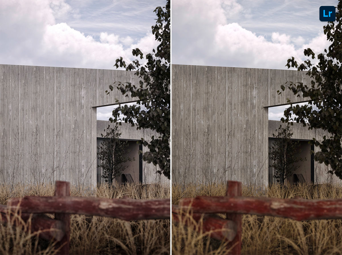 VILLAGE HOUSE CGI | Edit | Photoshop Lightroom