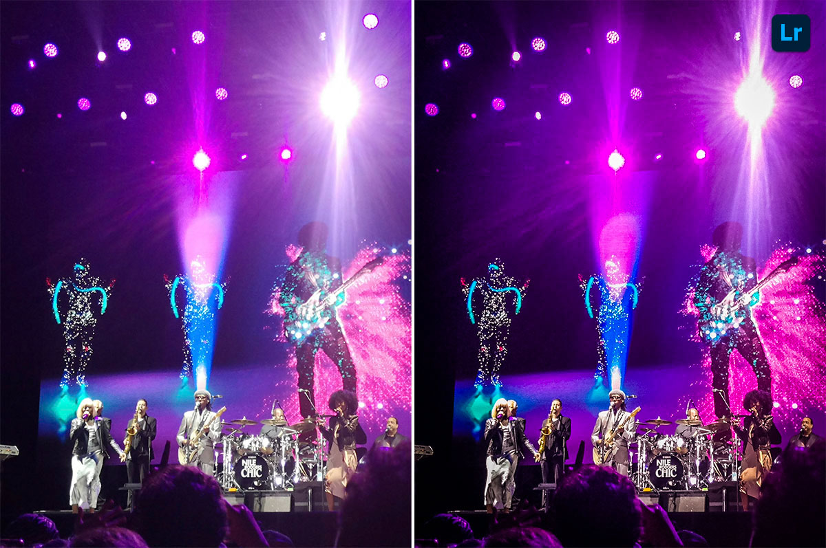 Concert | Edit | Photoshop Lightroom