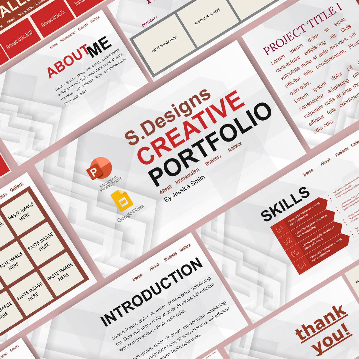 Creative Portfolio Presentation Template on Behance :: Behance