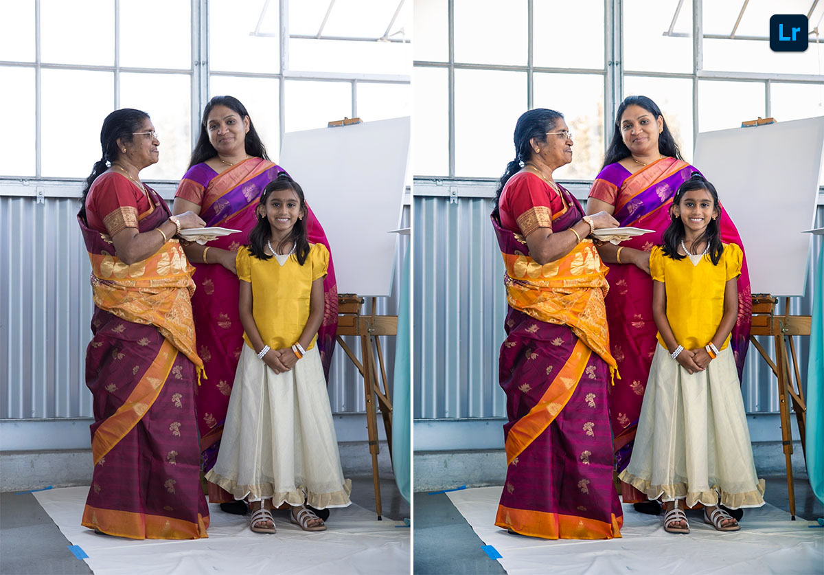 Vibrant wedding sari | Edit | Photoshop Lightroom
