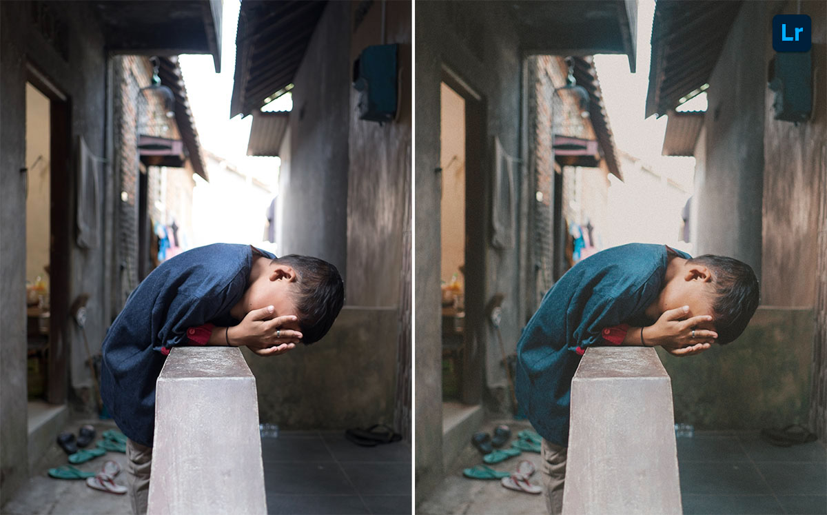 Shy little boy | Edit | Photoshop Lightroom