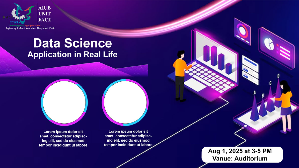 Data Science Application in Real Life Seminar Template on Behance :: Behance