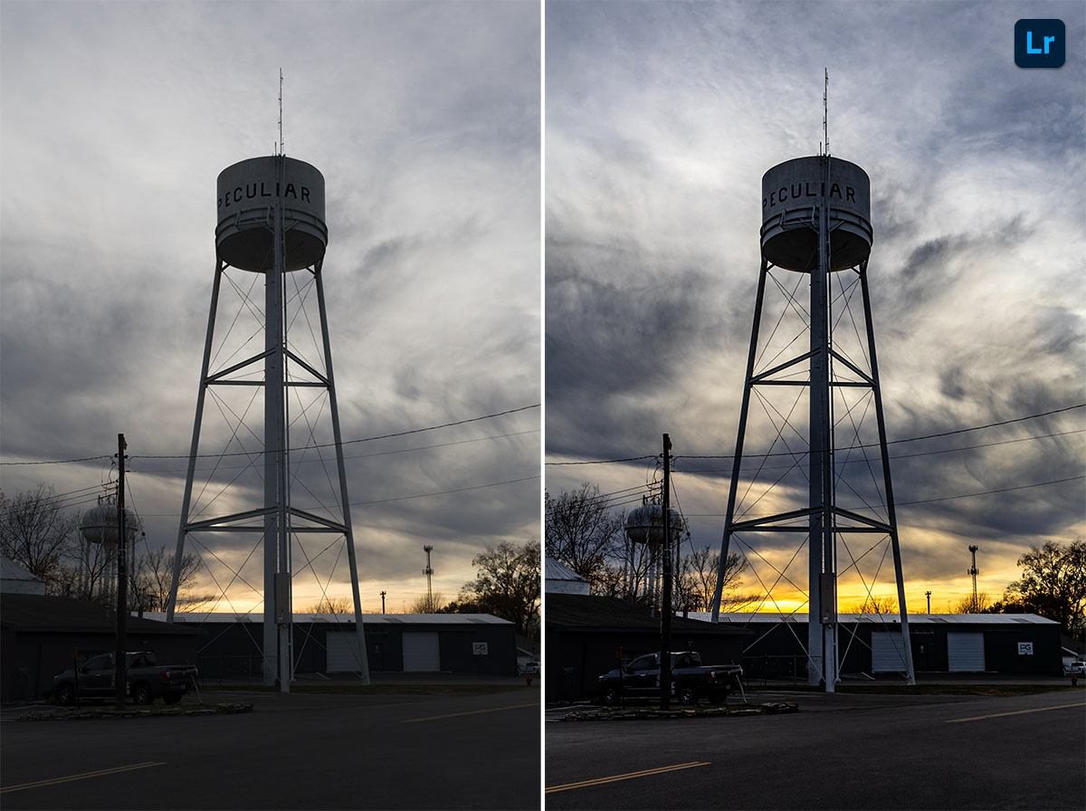 Peculiar Water Tower | Edit | Photoshop Lightroom