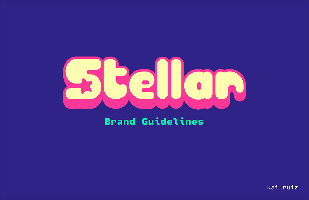 Stellar Brand Guide on Behance :: Behance