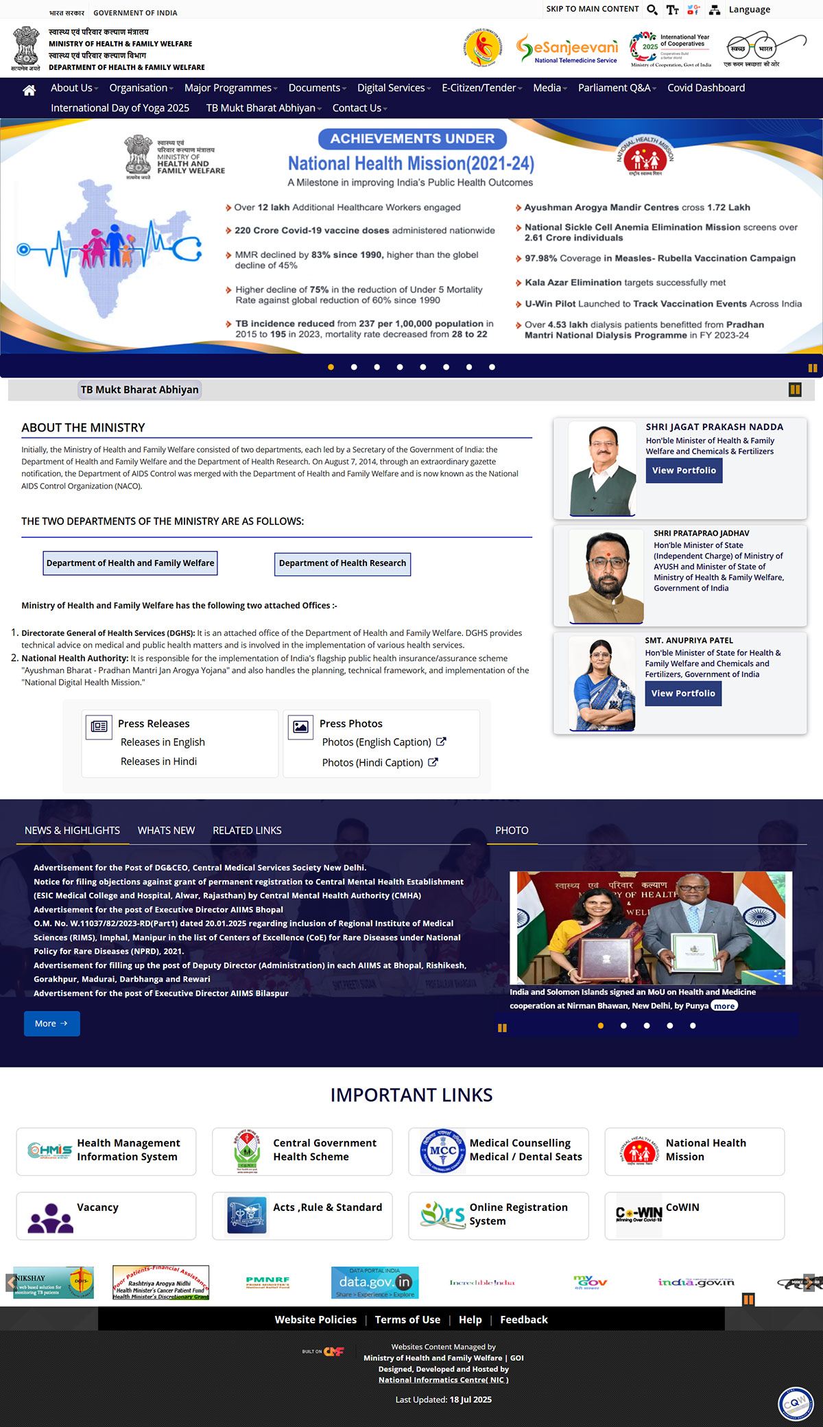 MoHFW on Behance :: Behance