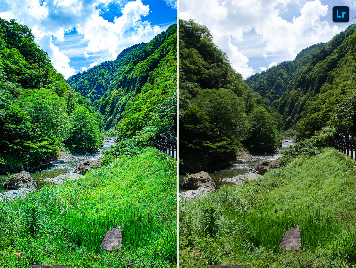 Gorge in Japan | Edit | Photoshop Lightroom