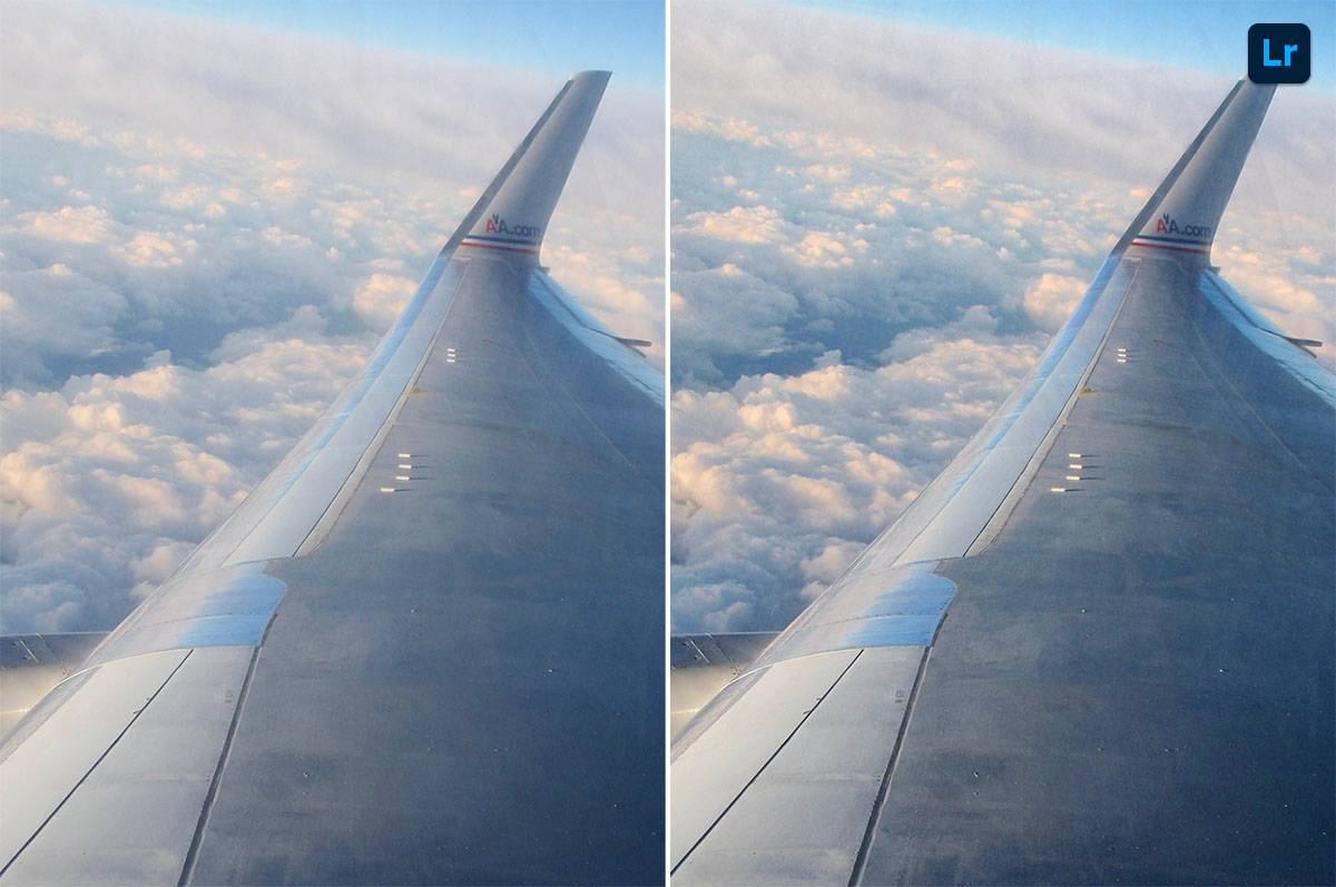 AA Boeing 767 Wing View | Edit | Photoshop Lightroom