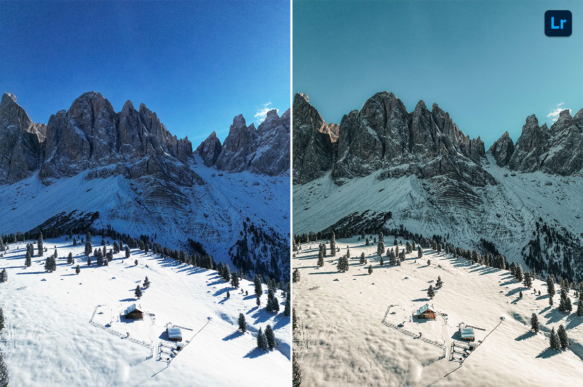 Snowy Mountain | Edit | Photoshop Lightroom