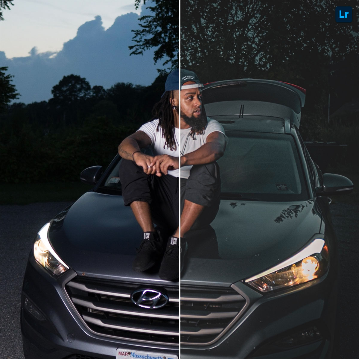 Self portrait | Remix | Photoshop Lightroom