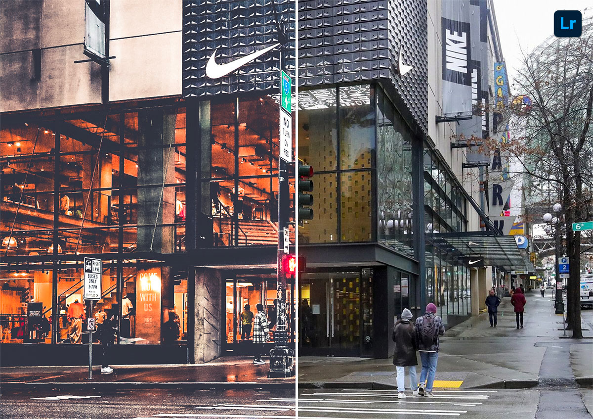Nike seattle | Edit | Photoshop Lightroom