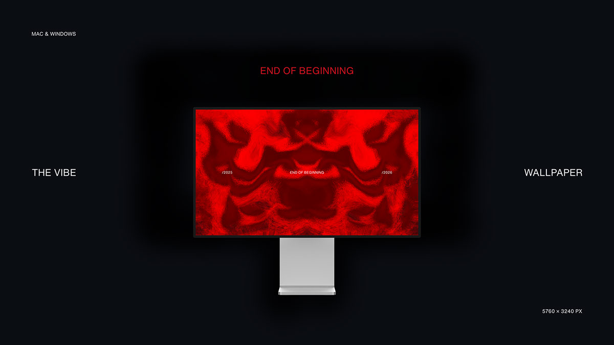 END OF BEGINNING - Wallpaper on Behance :: Behance