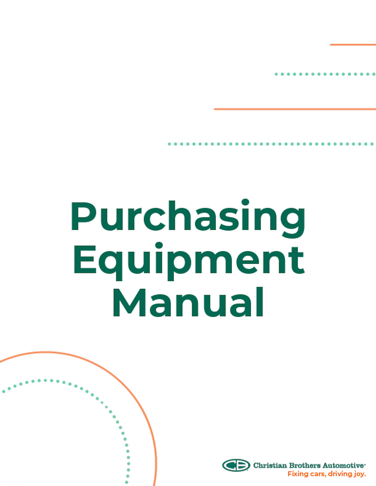 Purchasing Equipment Manual on Behance :: Behance