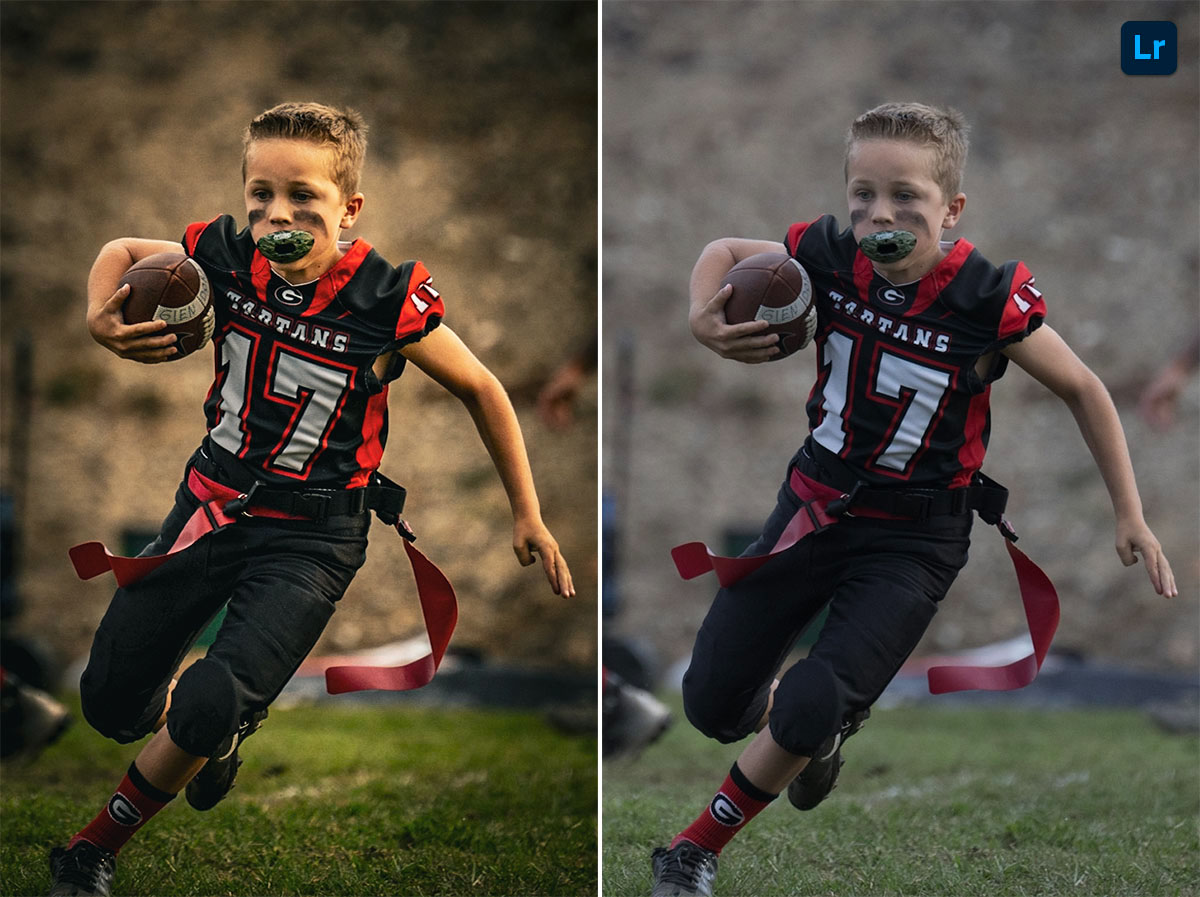 Football | Edit | Photoshop Lightroom