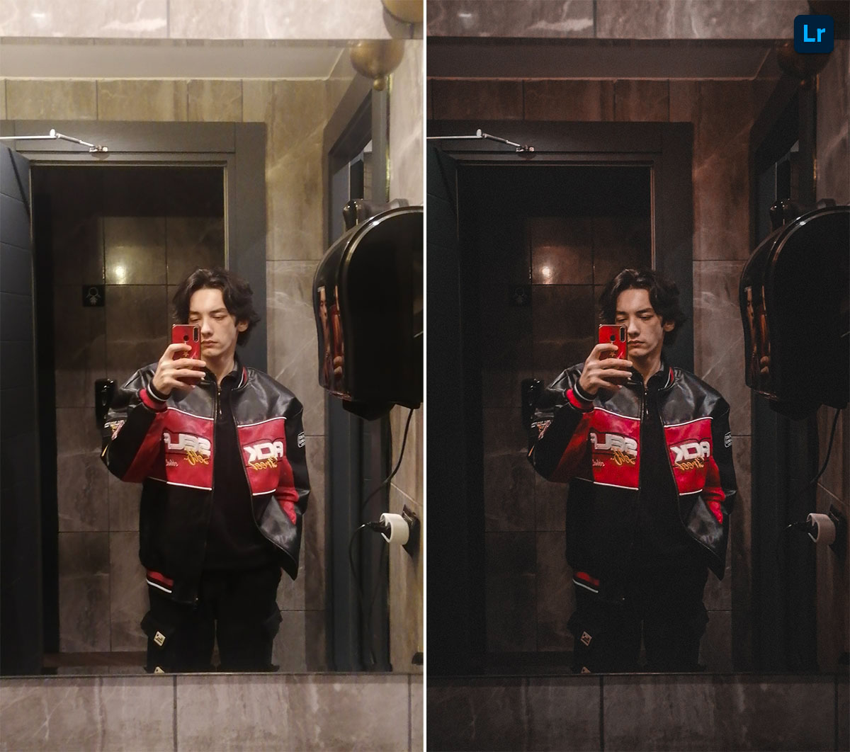 Mirror selfie | Edit | Photoshop Lightroom