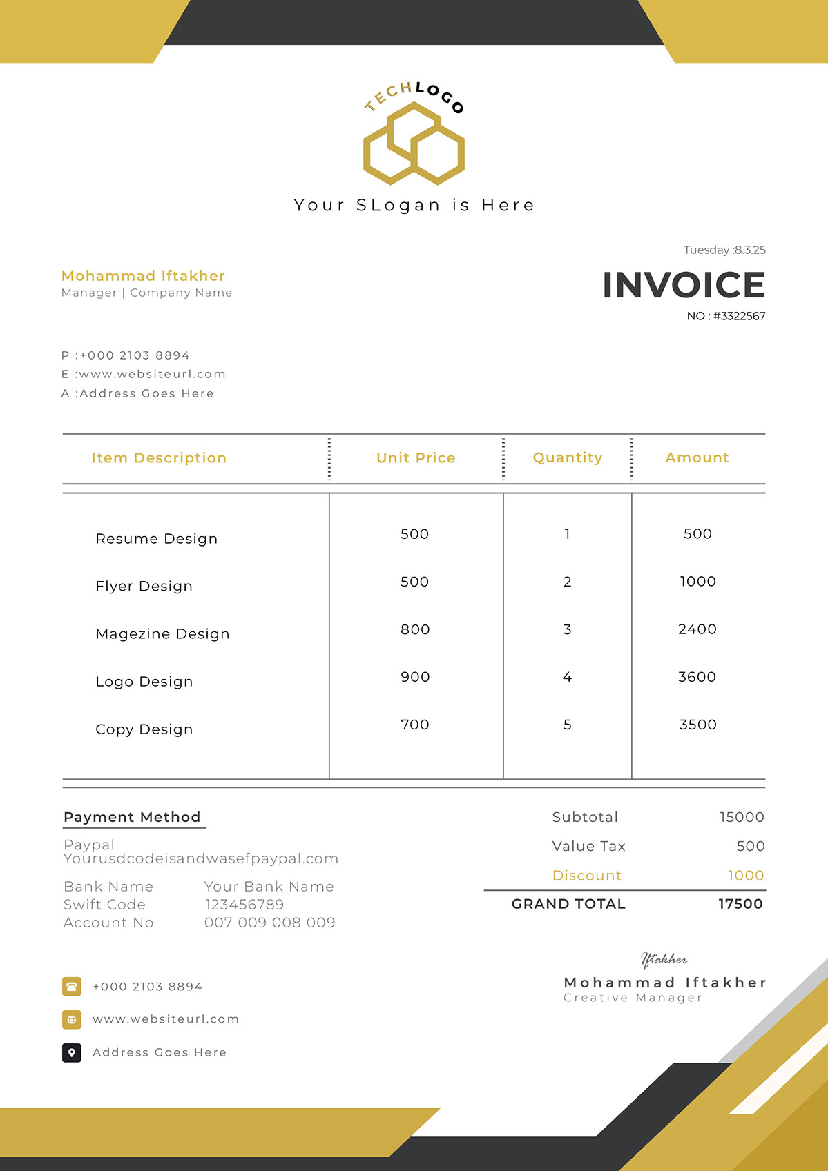 Business Letter on Behance :: Behance