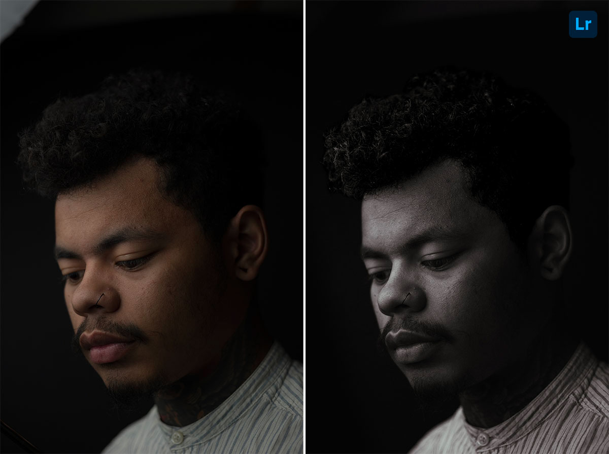 Self portrait | Remix | Photoshop Lightroom