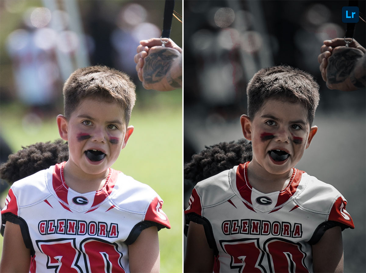 Football | Edit | Photoshop Lightroom