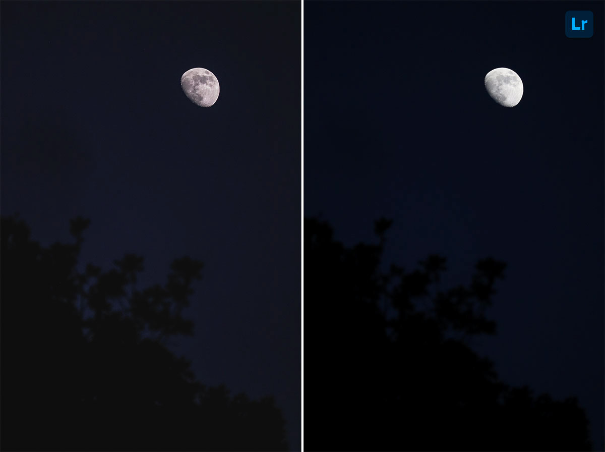 moon | Edit | Photoshop Lightroom