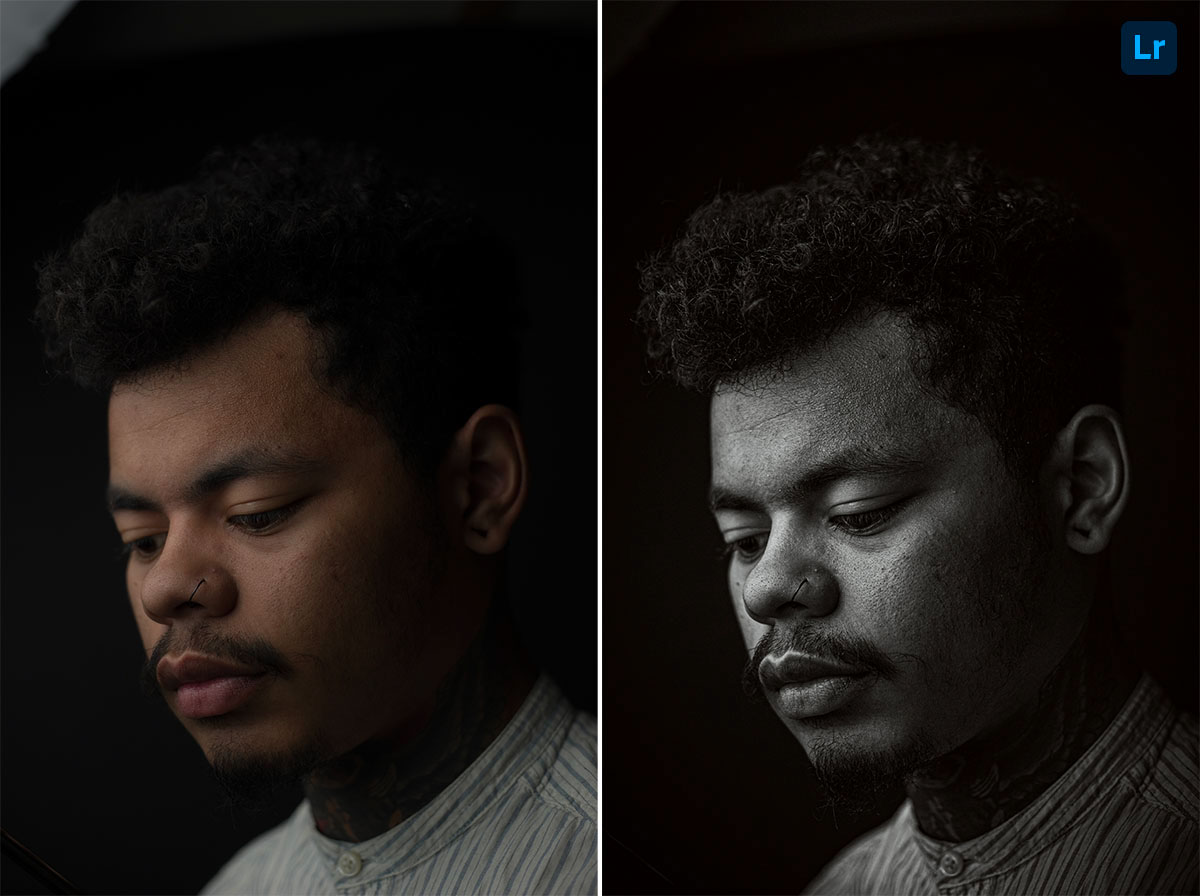 Self portrait | Remix | Photoshop Lightroom