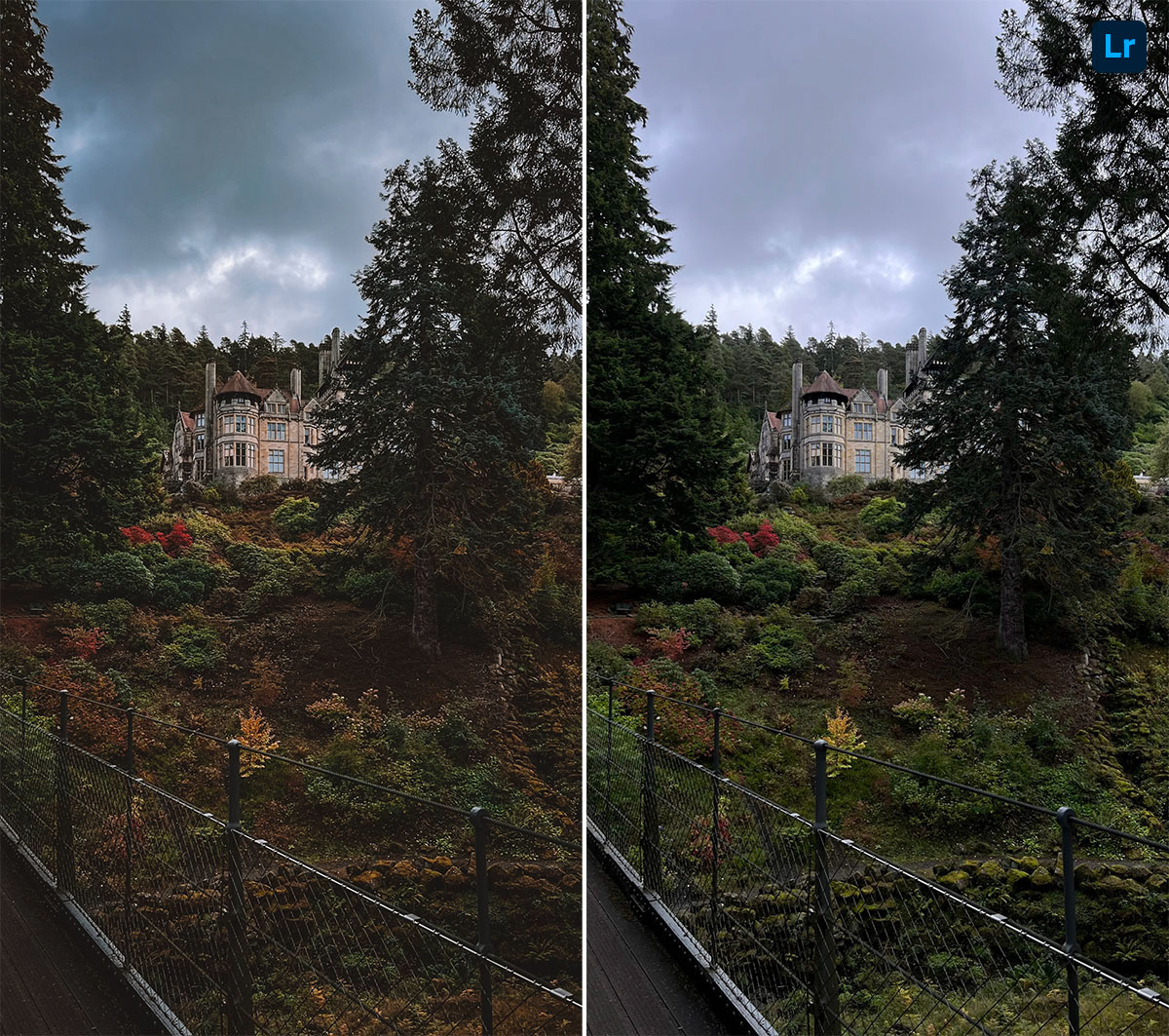 Cragside Hall | Edit | Photoshop Lightroom