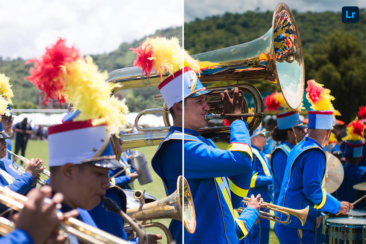 Marching band | Edit | Photoshop Lightroom