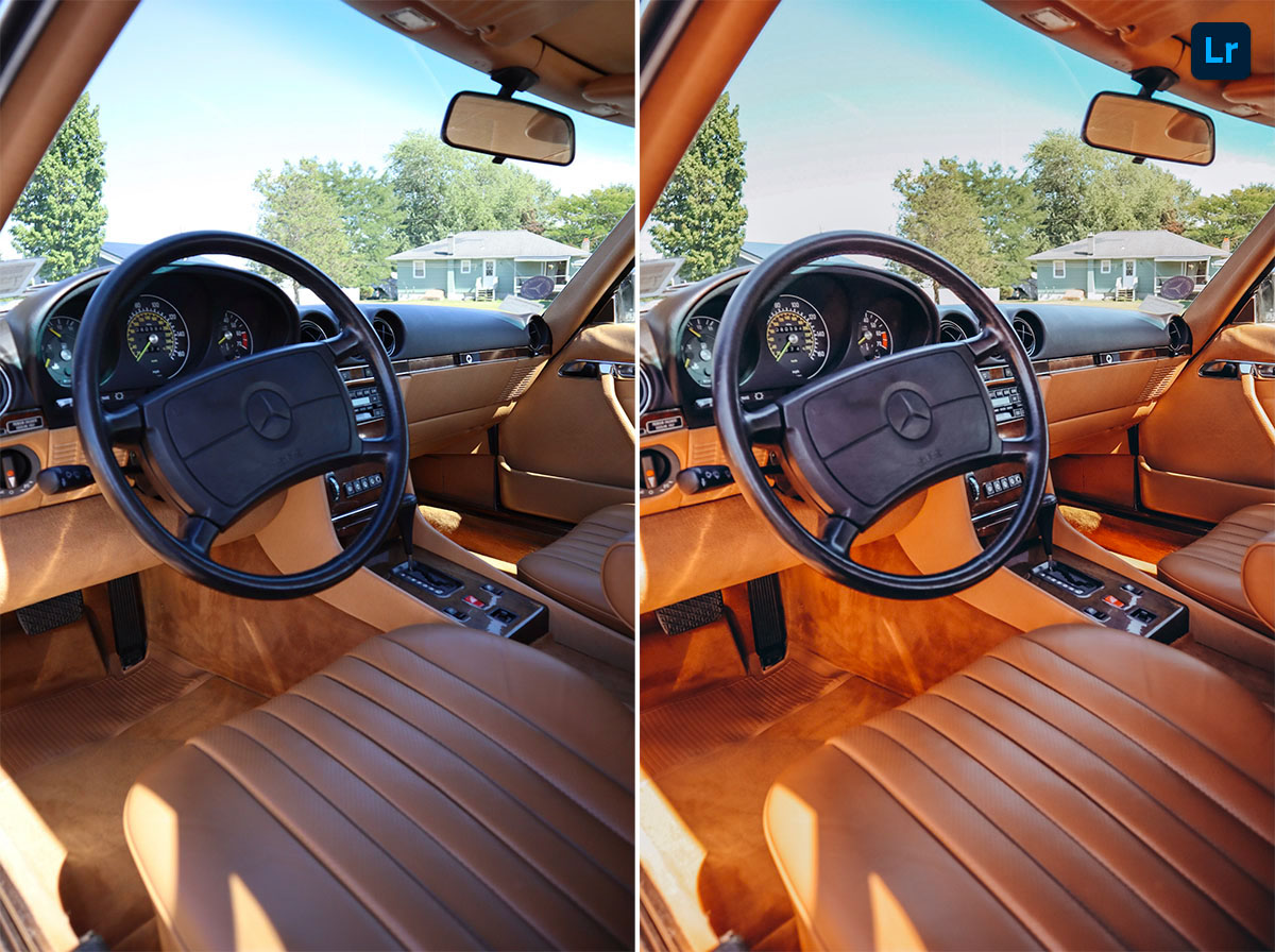 Classic Mercedes | Edit | Photoshop Lightroom