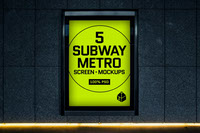 Subway Metro Screen Mock-Ups 2 :: Behance