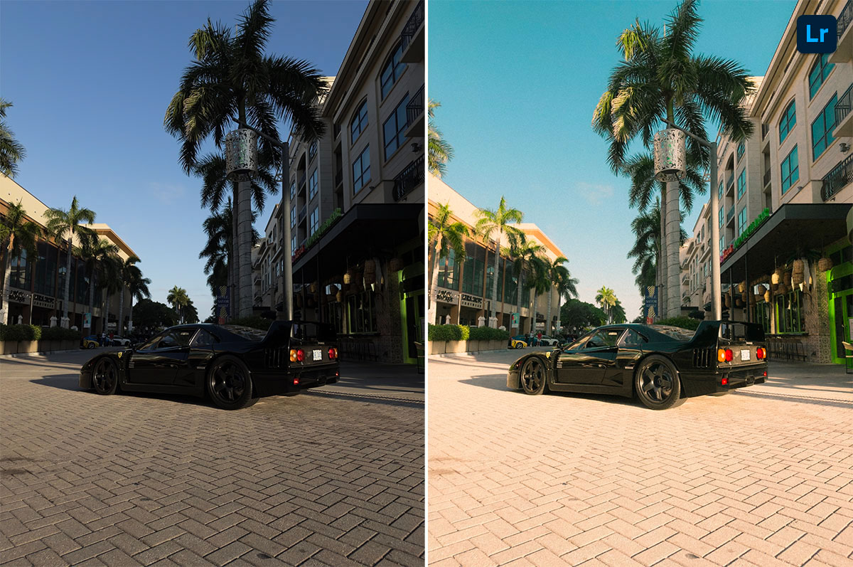 Ferrari F40 | Edit | Photoshop Lightroom