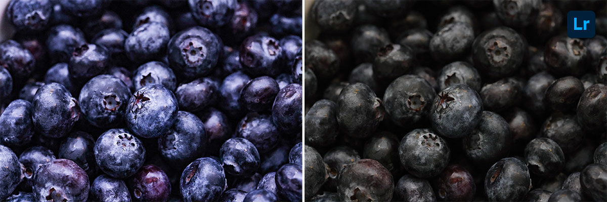 Blueberries II | Remix | Photoshop Lightroom