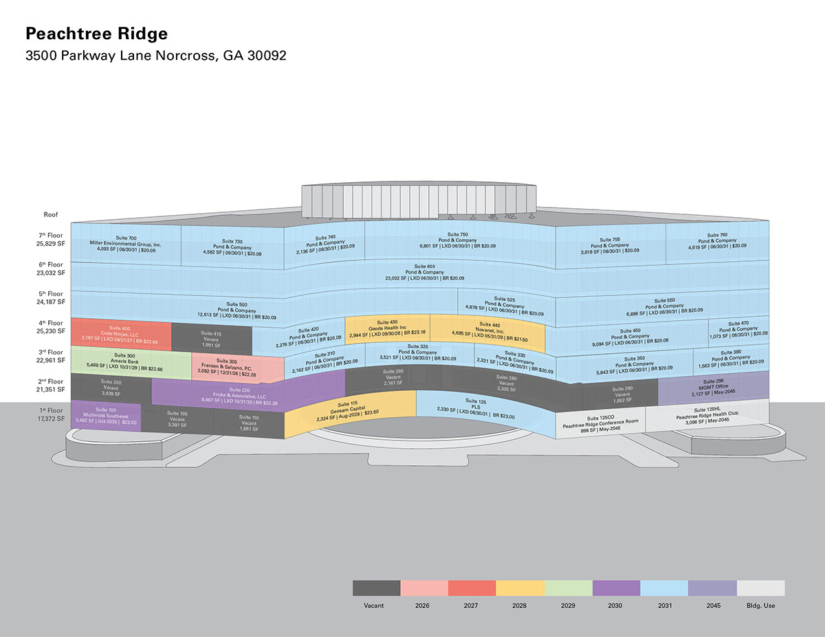 Peachtree Ridge_Stacking Plan on Behance :: Behance